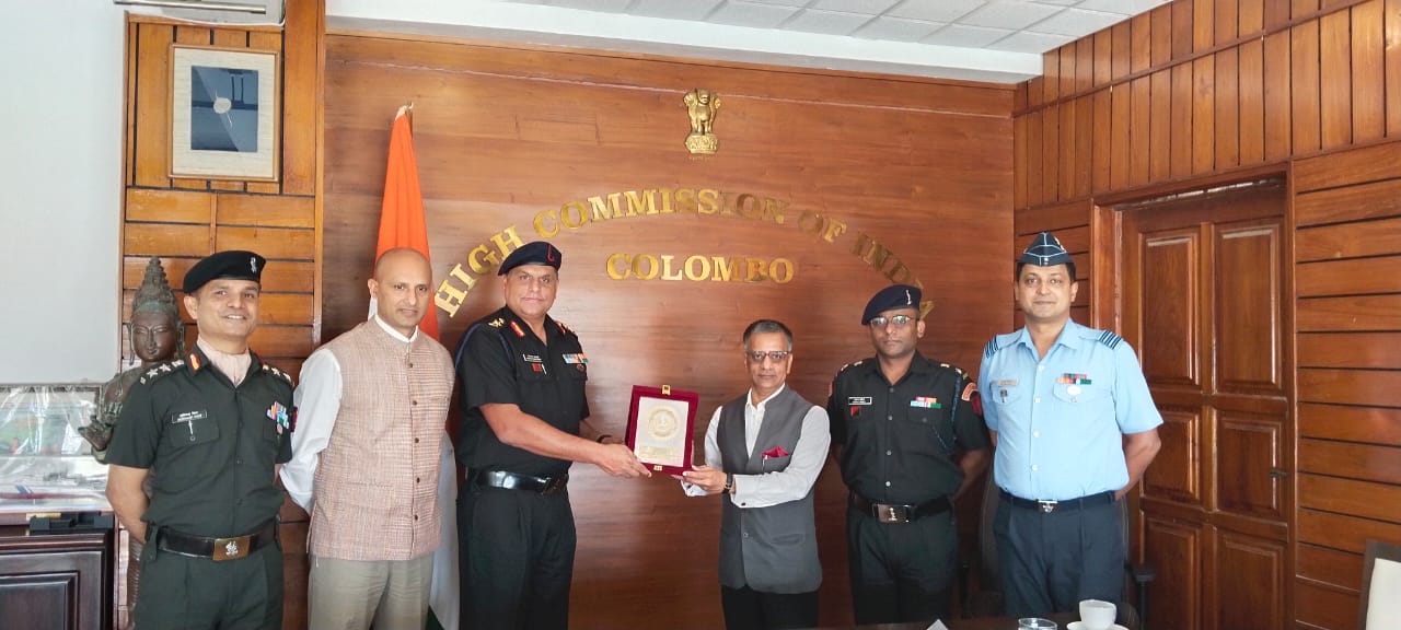 Indian Armed Forces delegation at DSCSC, Batalanda - Colombo Times