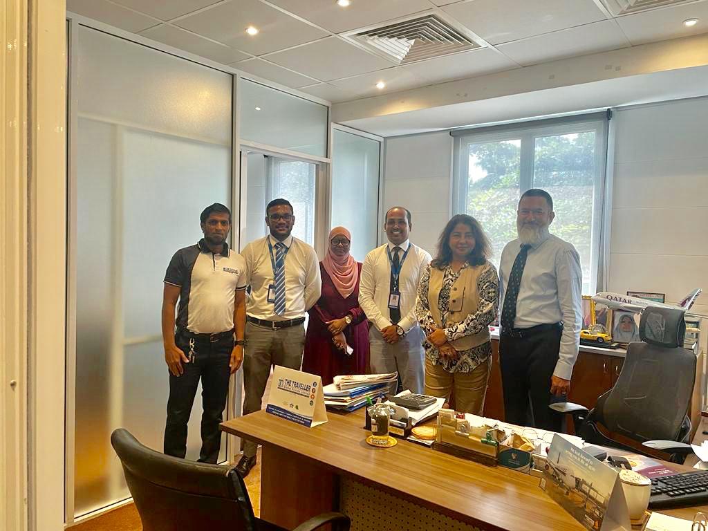 Jazeera Airways Regional Manager visits Traveller Global Head Office ...