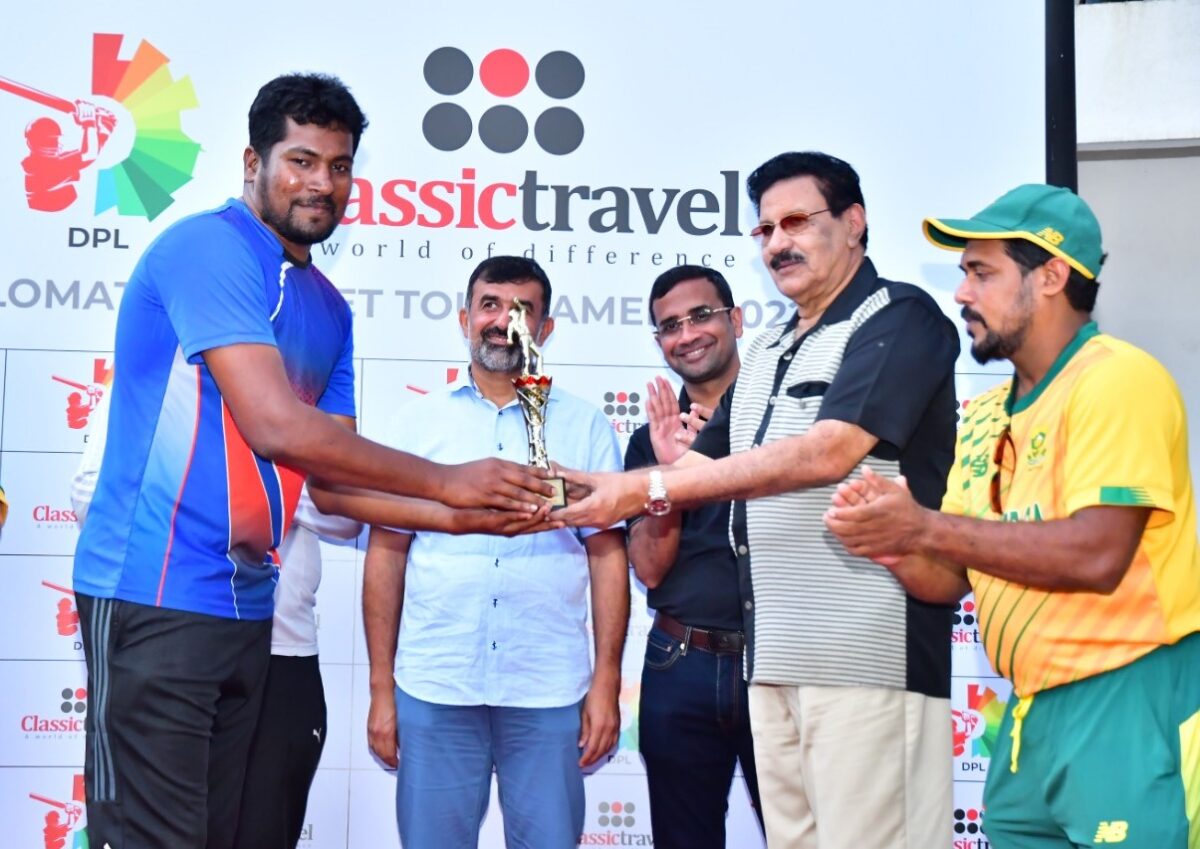 Gulf Team becomes champions of the Diplomatic Cricket Tournament ...