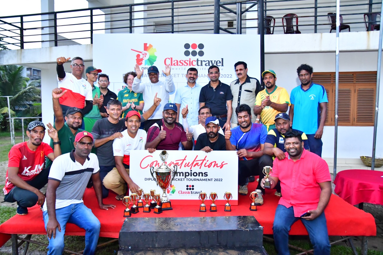 Gulf Team becomes champions of the Diplomatic Cricket Tournament ...