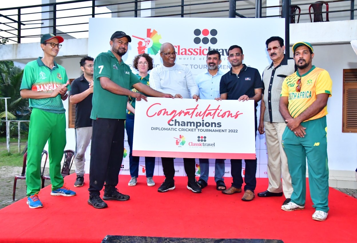 Gulf Team becomes champions of the Diplomatic Cricket Tournament ...