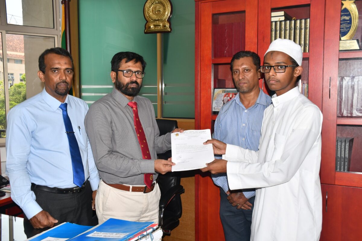 Irfan Umair represents Sri Lanka at the 26th International Holy Quran ...