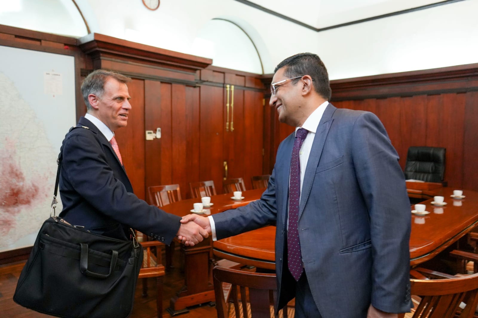 Treasury Department Deputy Assistant Secretary Holds High Level ...