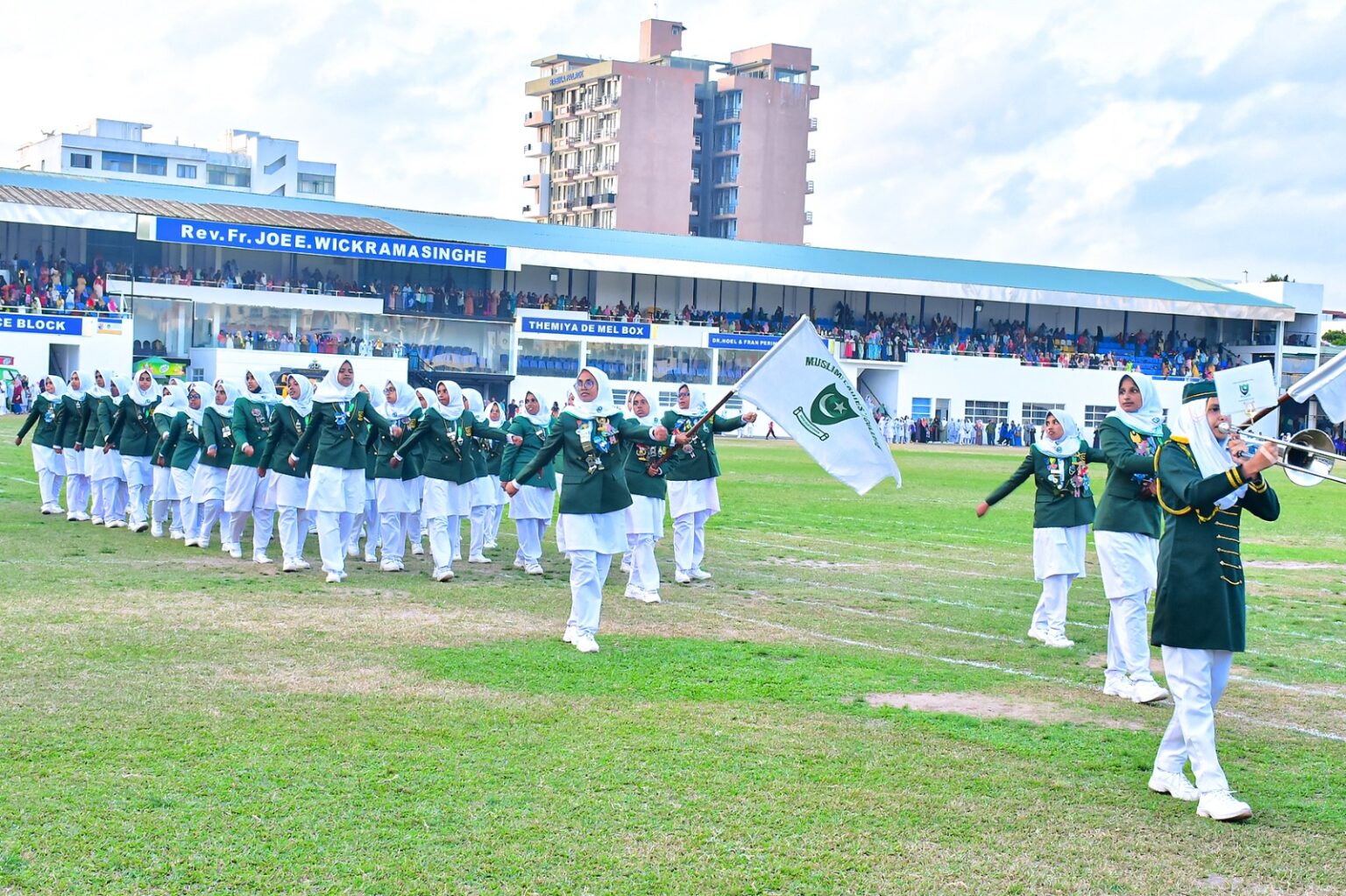 Display of Karate skills by students stole the show at the Sports Meet ...