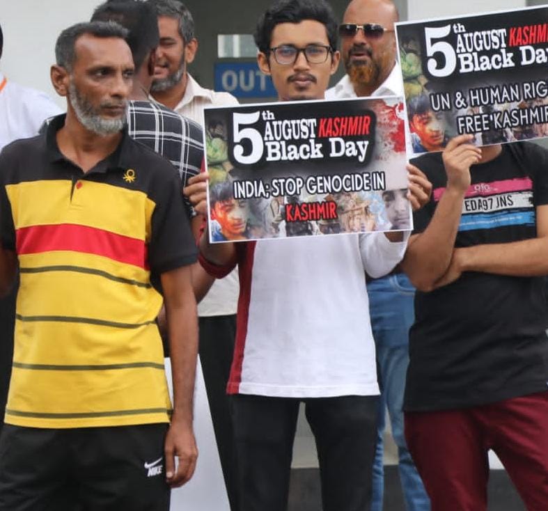Kashmir Day – demonstration in Colombo opposite Indian embassy and UN ...