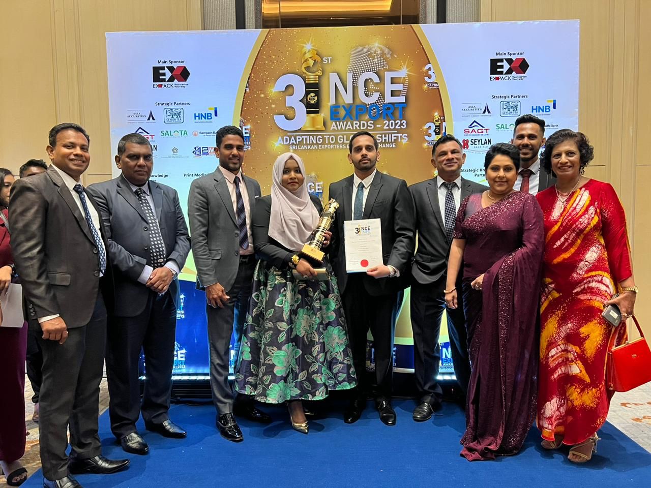 Multilac Team clinches the prestigious Gold Award in the chemical ...