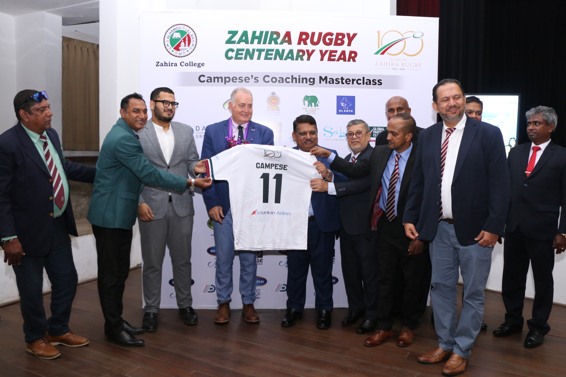 Zahira launches series of events to mark its Rugby centenary celebs ...