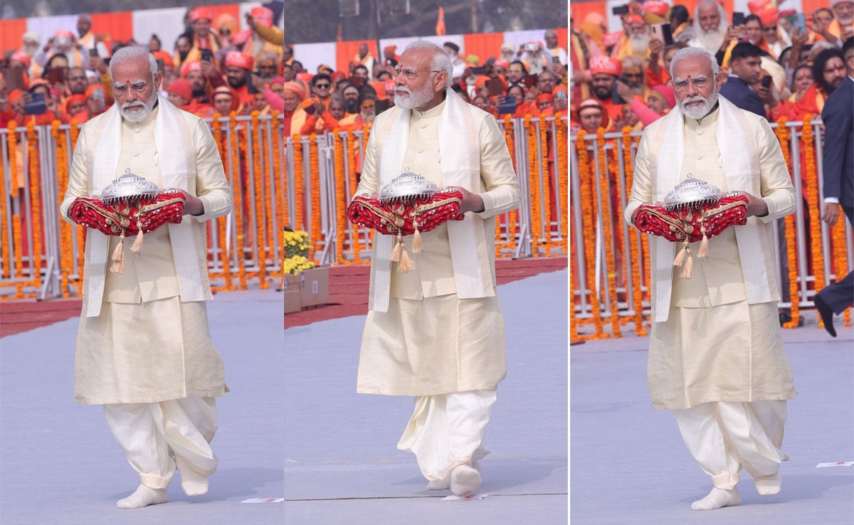 Indian premier Modi opens controversial Hindu temple in Ayodhya in ...