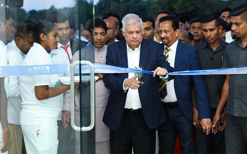 President Inaugurates Renovated Rangiri Dambulu International Cricket ...