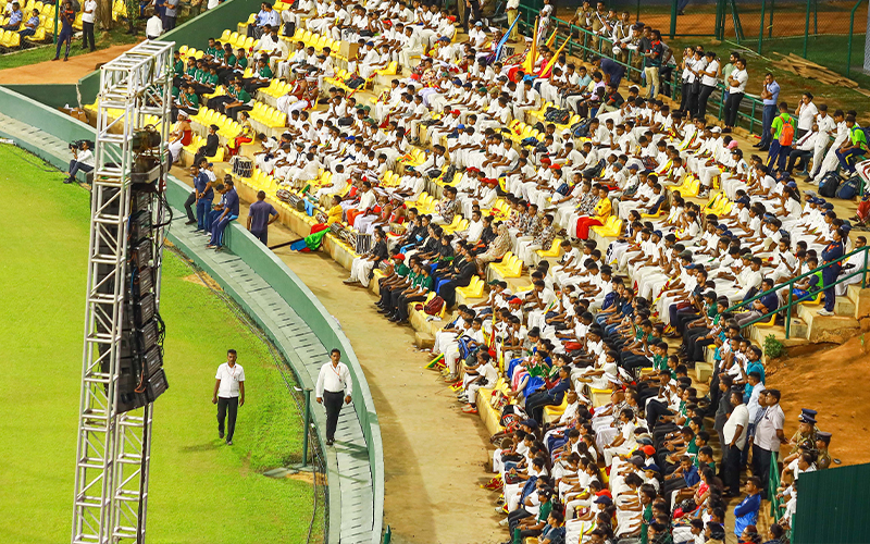 President Inaugurates Renovated Rangiri Dambulu International Cricket ...