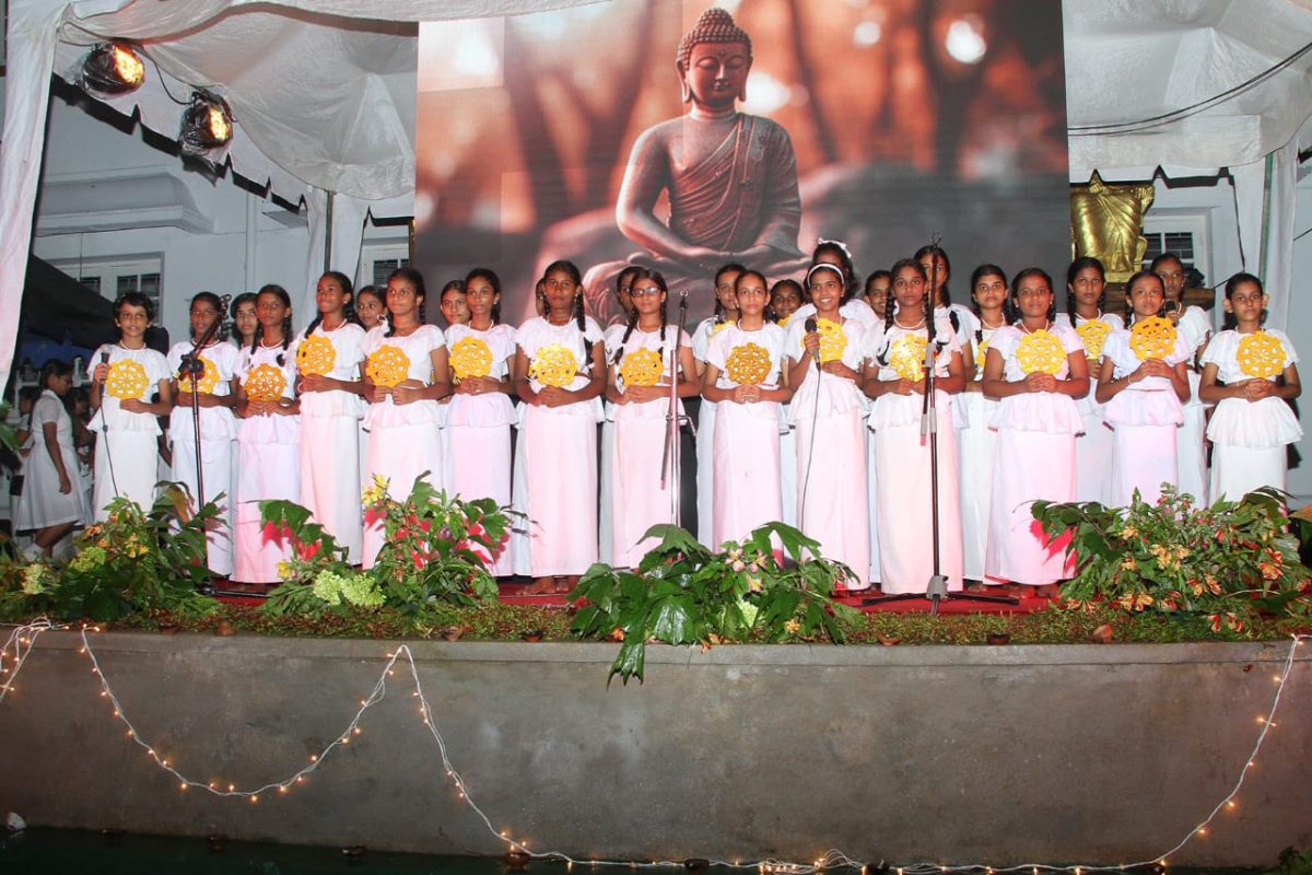 Poson Day at Ananda Balika Vidyalaya - Colombo Times