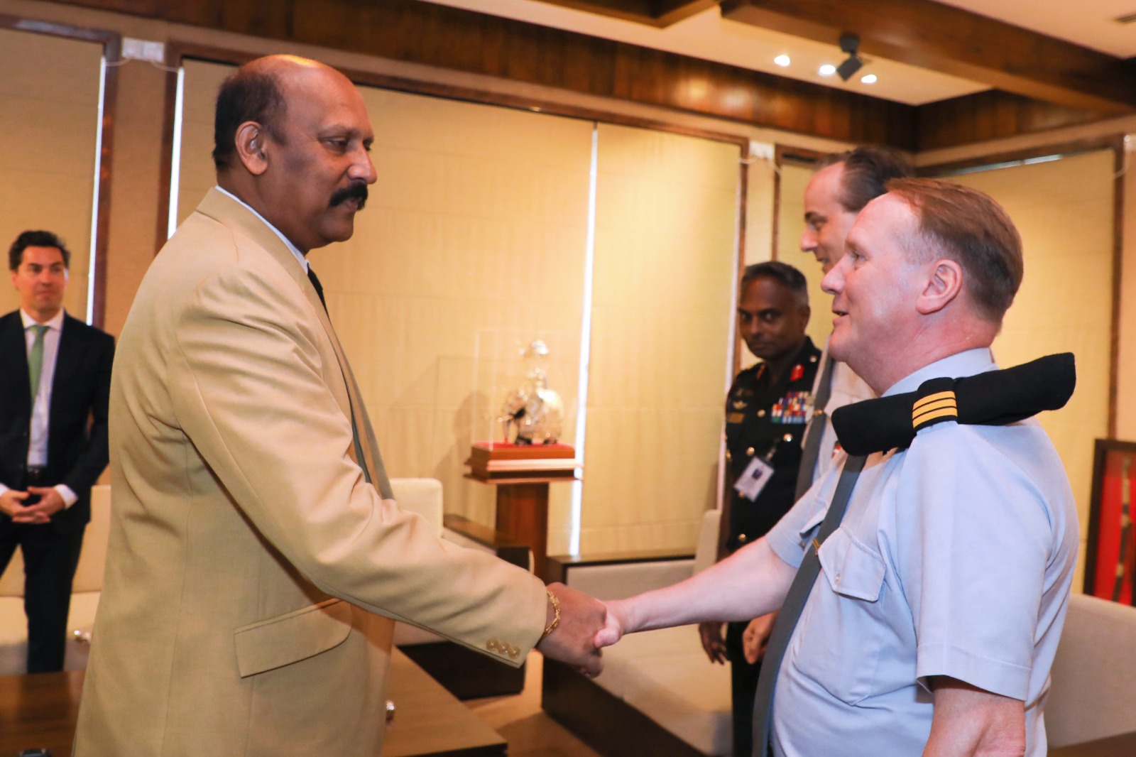 Swiss Defence Attaché pays farewell call on the Defence Secretary ...