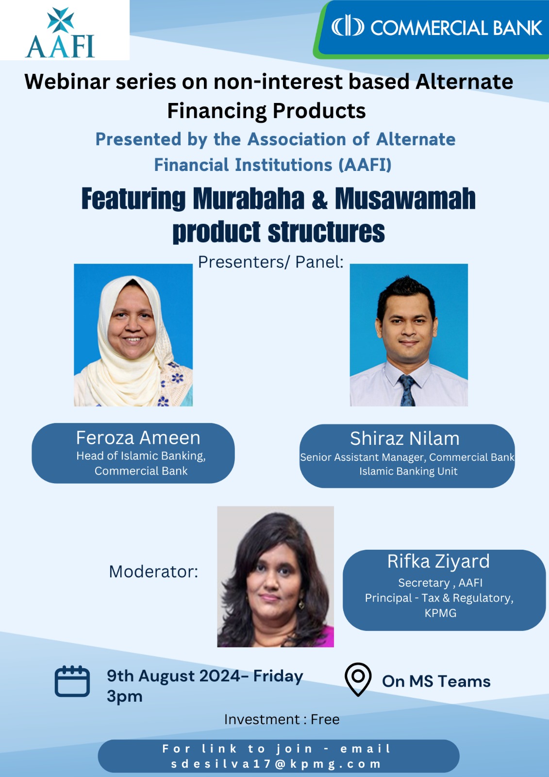 AAFI organizes webinar on non interest based Alternate Financing ...