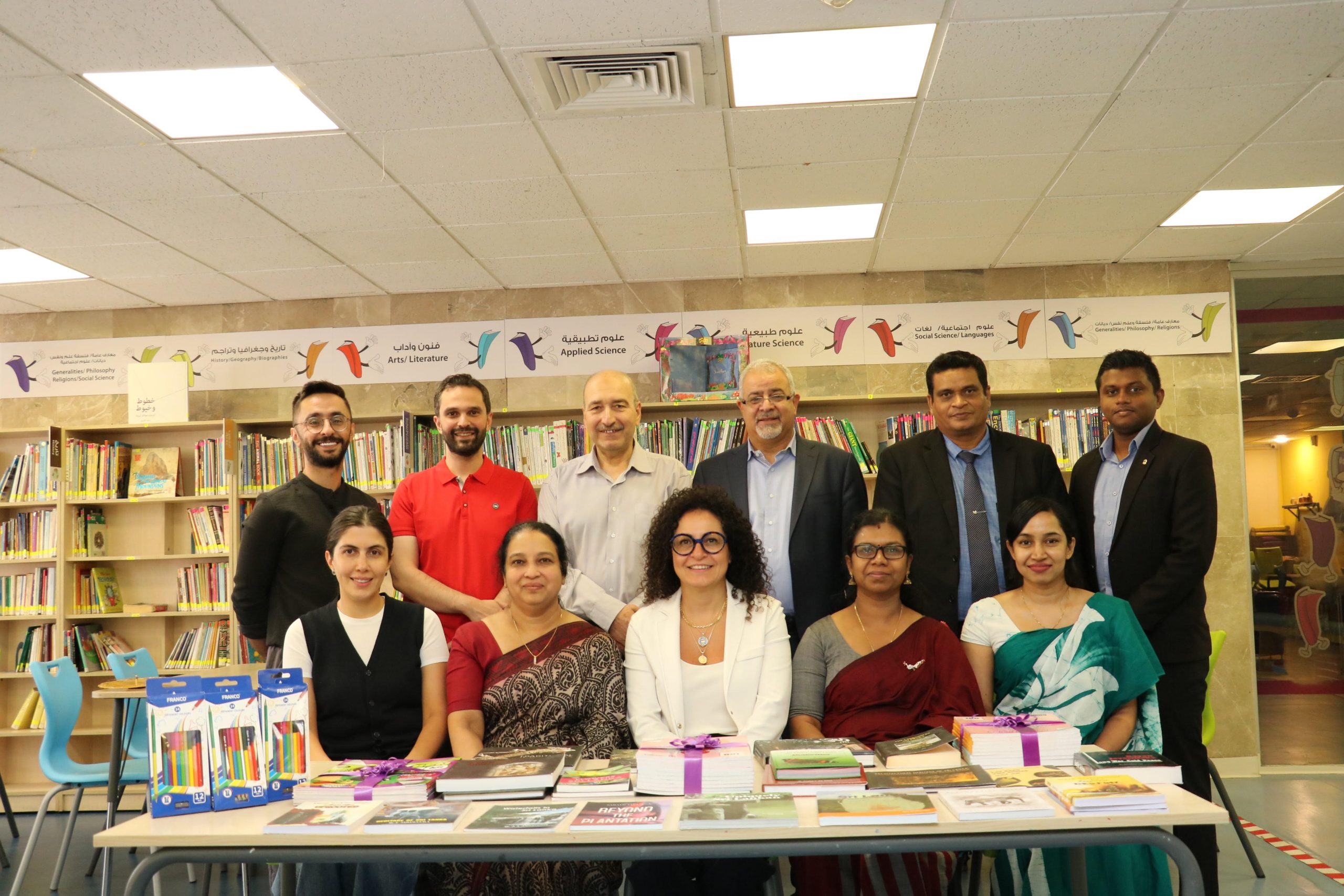 Sri Lankan embassy in Jordan donates books to a Public Library in Amman ...