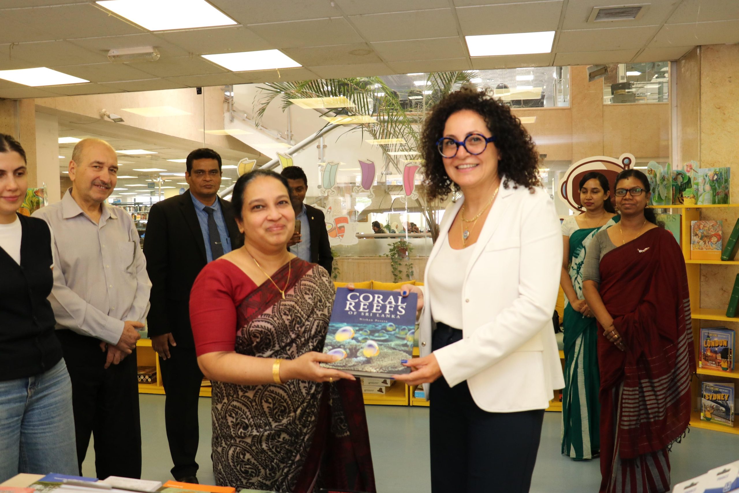 Sri Lankan embassy in Jordan donates books to a Public Library in Amman ...